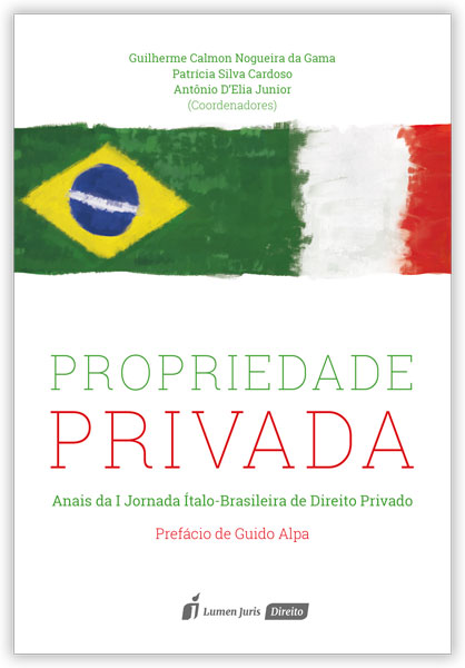 PROPRIEDADE PRIVADA - 2018 Livraria e Editora Lumen Juris Ltda